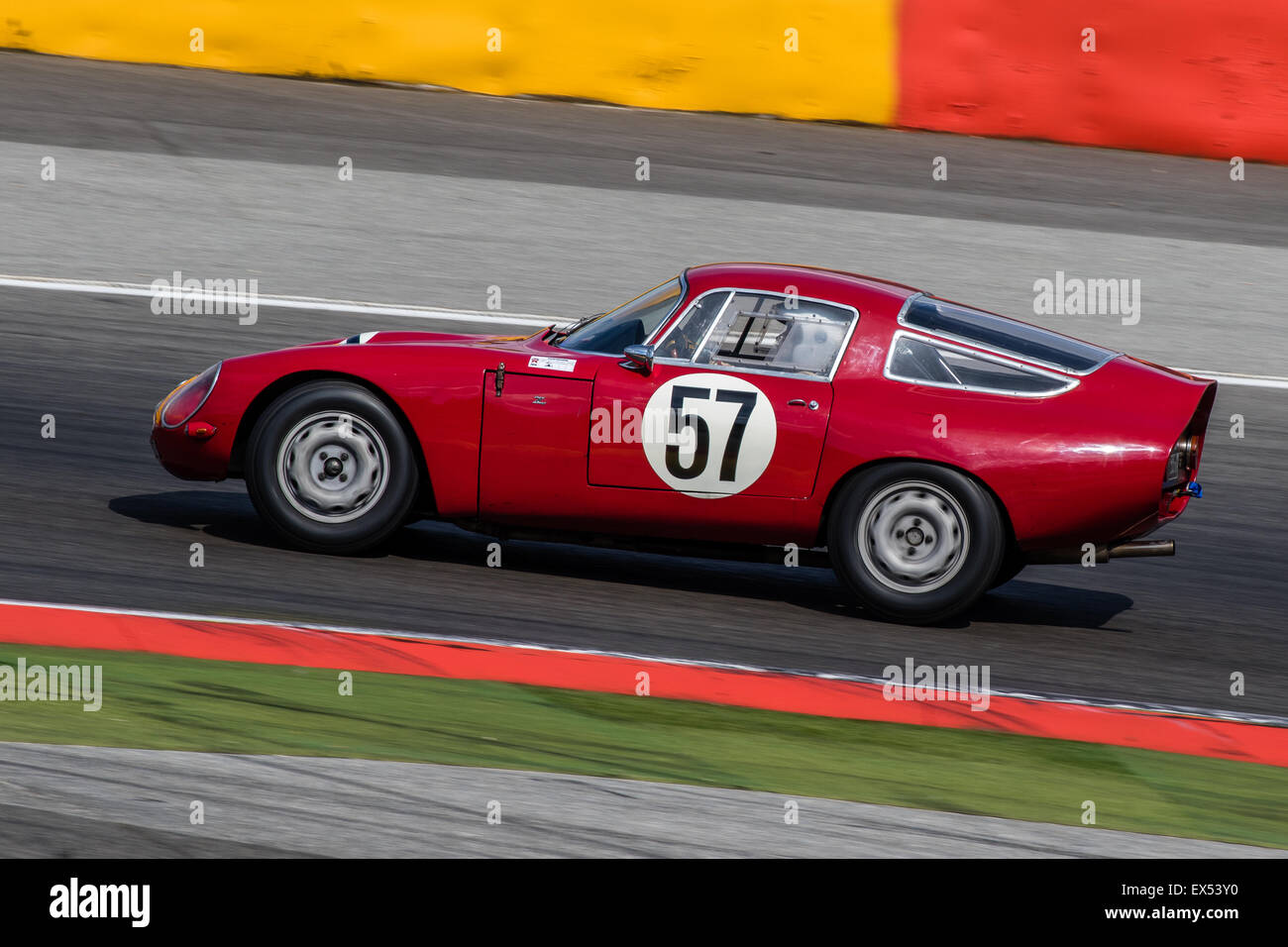 Classic Car racing at the Spa Classic 2015 Stock Photo - Alamy