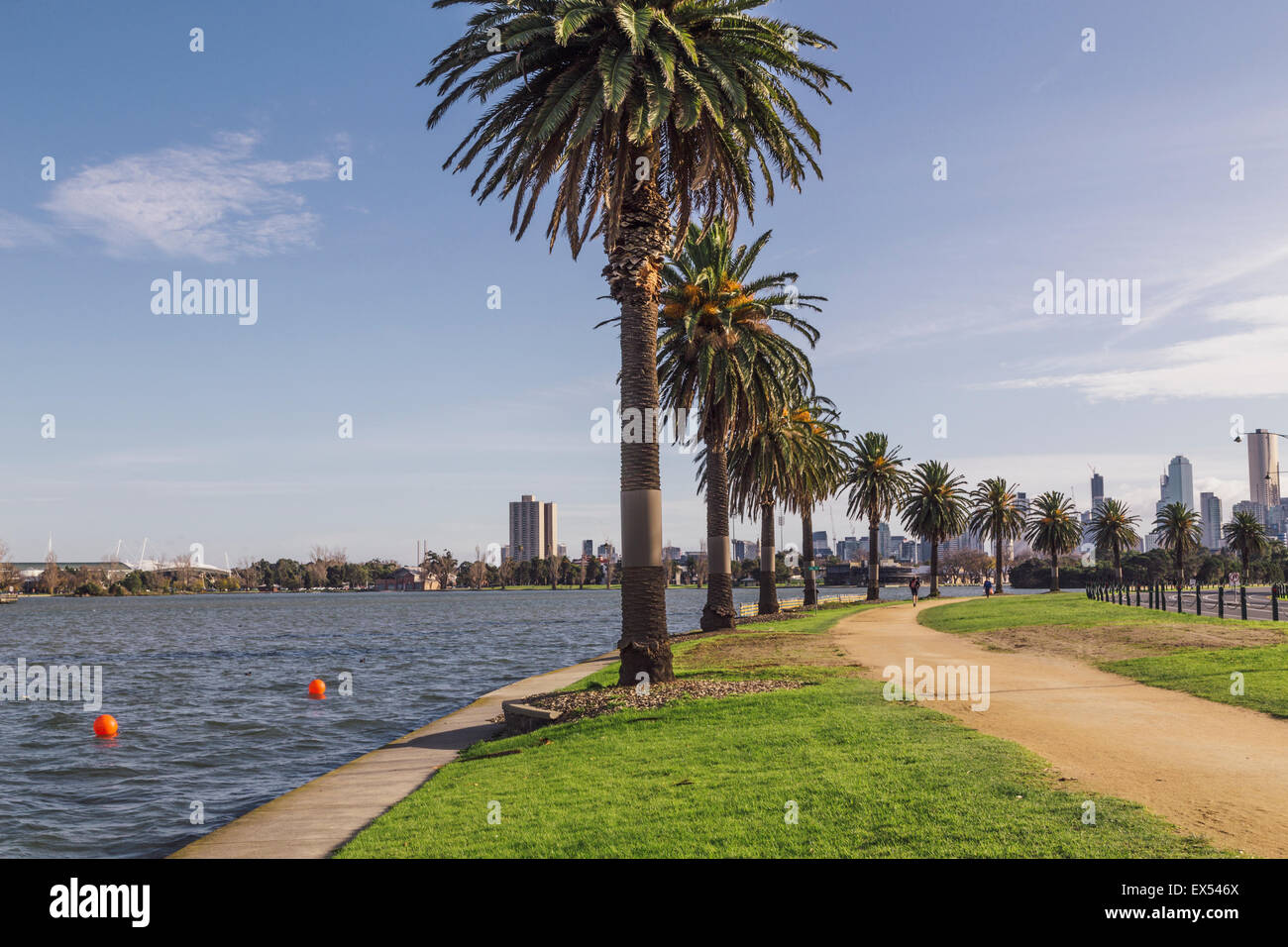 Victoria street from albert park hi-res stock photography and images ...