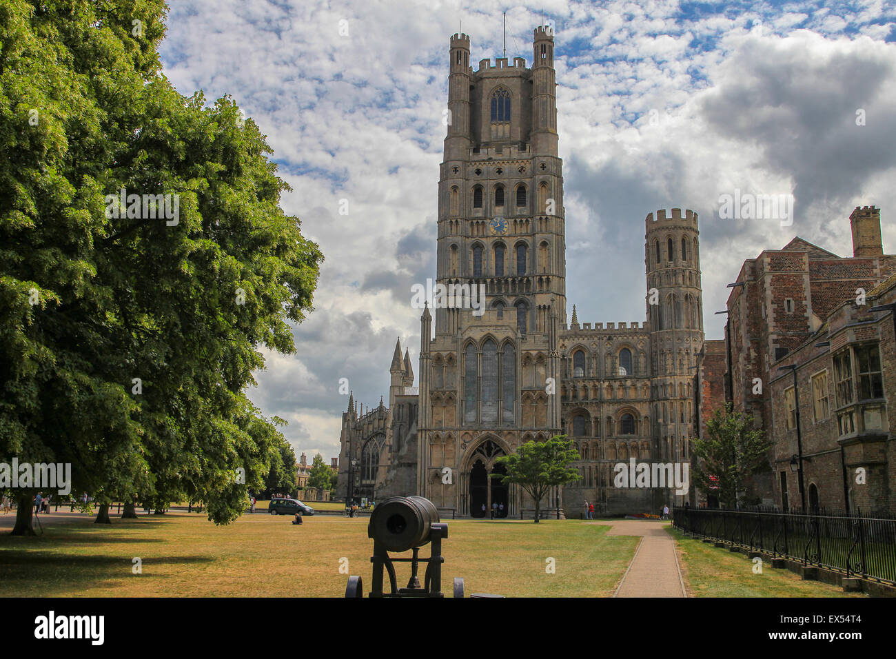The medieval Ely cathedral in the East Anglian city of Ely, Cambridgeshire, UK Stock Photo - Alamy