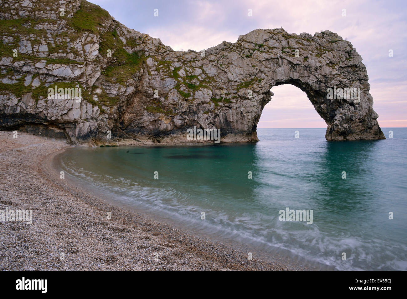 Durdle Door in late evening light, Dorset Stock Photo - Alamy