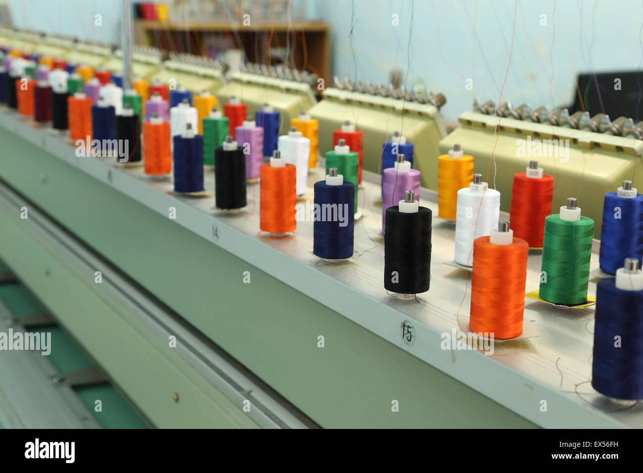 Cotton reels on sewing machine hi-res stock photography and images - Alamy