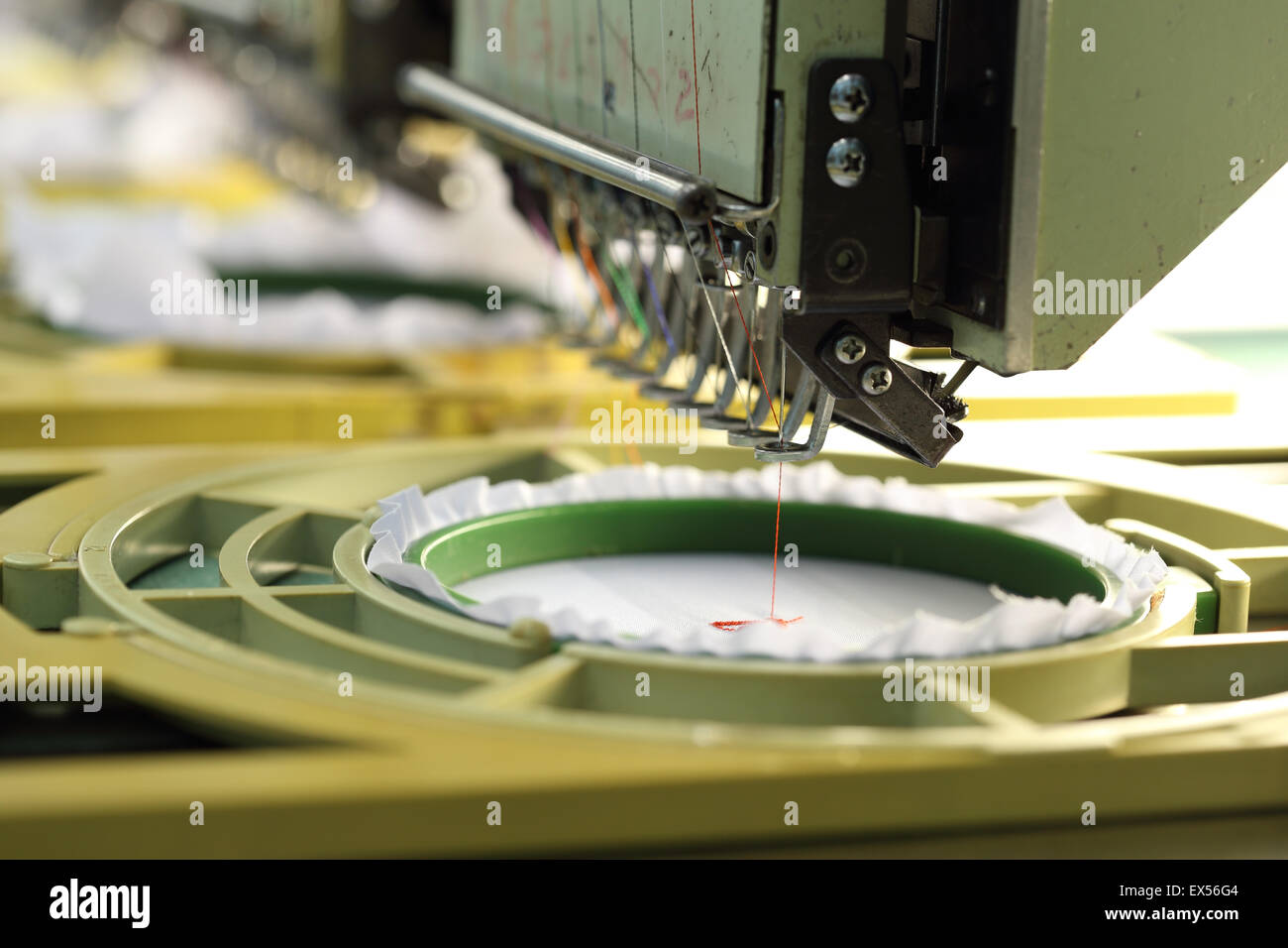 Embroidery machine hi-res stock photography and images - Alamy