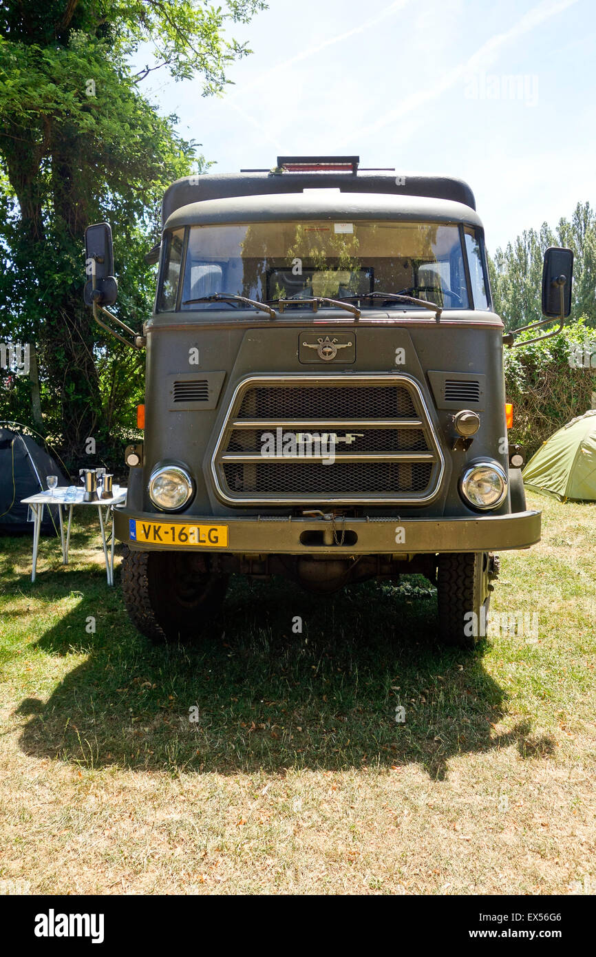 Dutch truck DAF V1600 DFG 358, 1974 changed to camper, motorhome, on ...