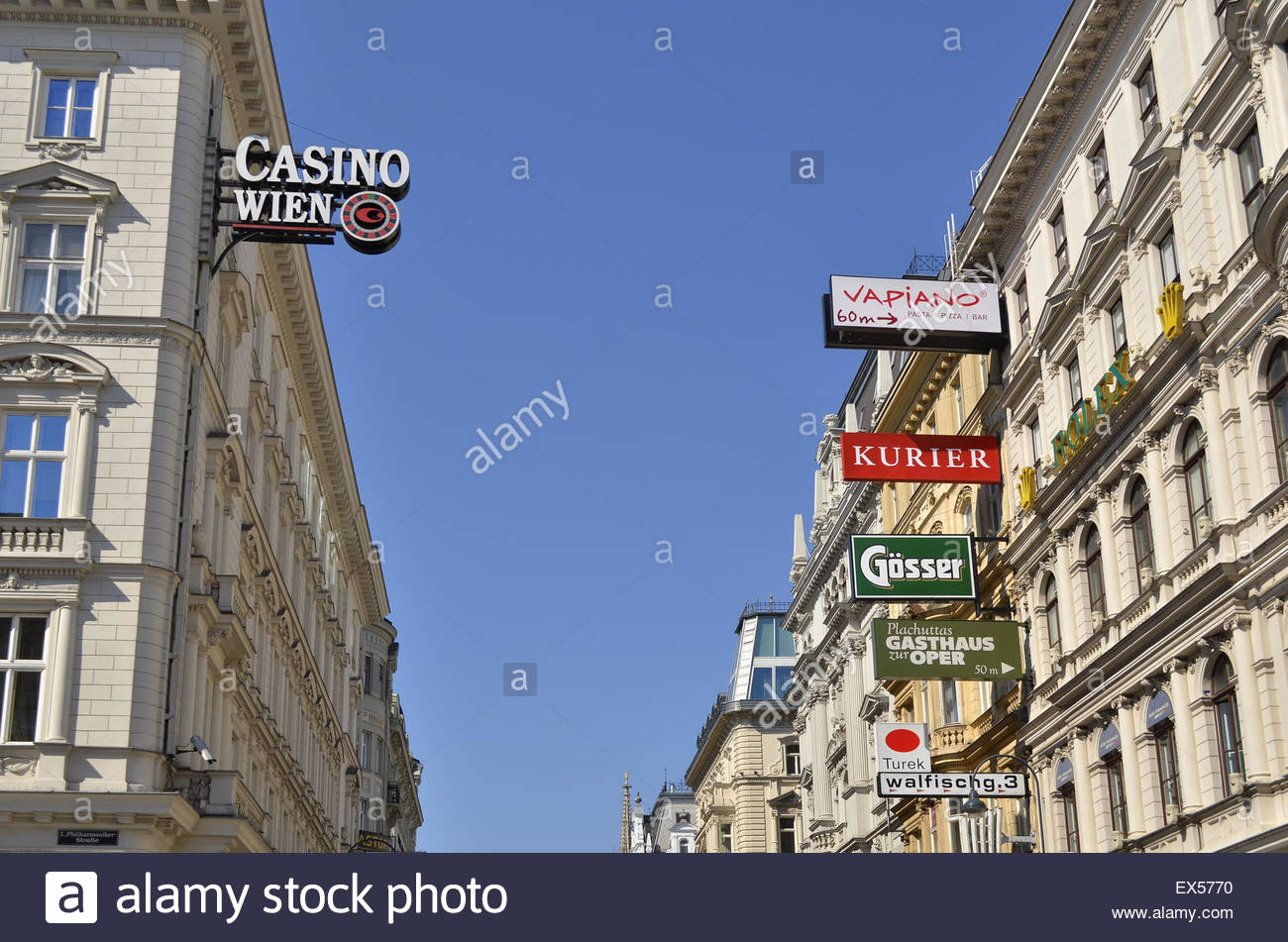 Signs On Buildings Stock Photos & Signs On Buildings Stock Images - Alamy