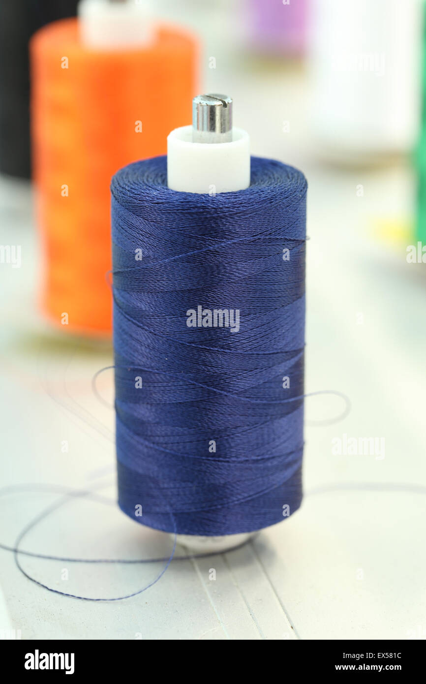 Sewing thread on machine clothing hi-res stock photography and images ...