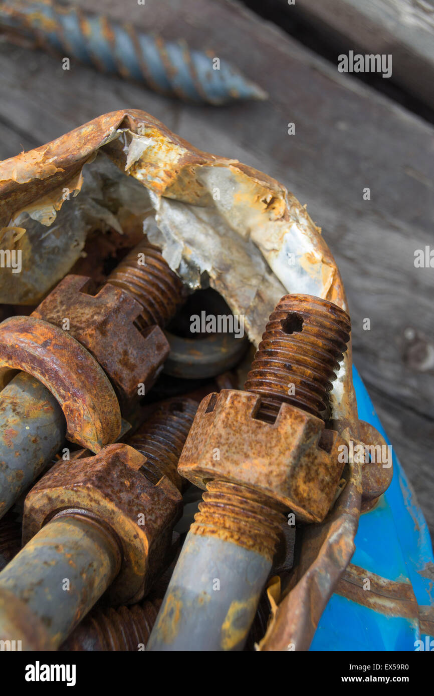 Rusty castle bolts hi-res stock photography and images - Alamy