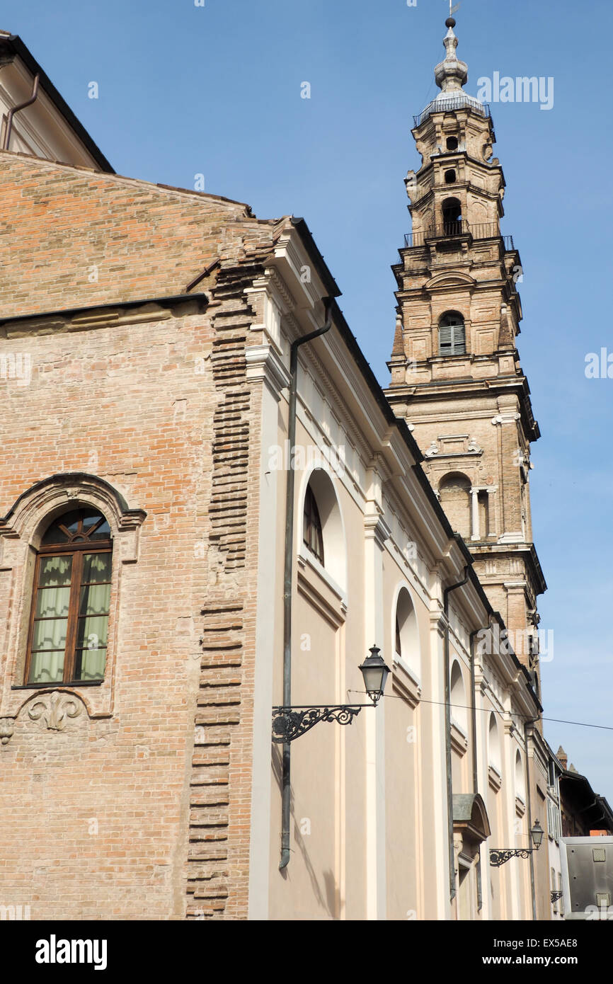 Church of the Holy Sepulchre and bell tower, Parma Stock Photo - Alamy