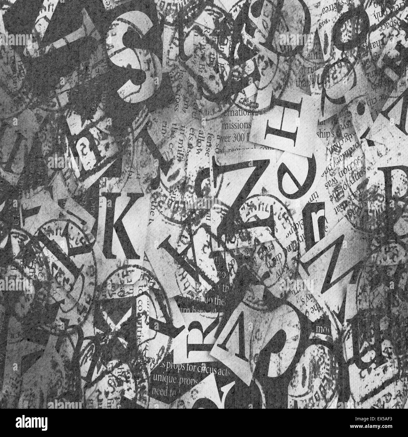 Messy collage Black and White Stock Photos & Images - Alamy