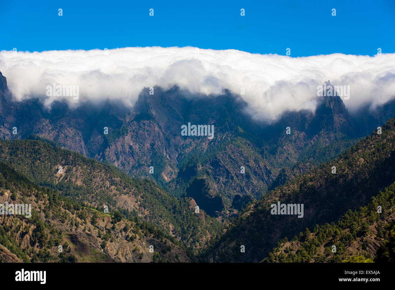 ESP, Spain, the Canary Islands, island of La Palma, national park ...