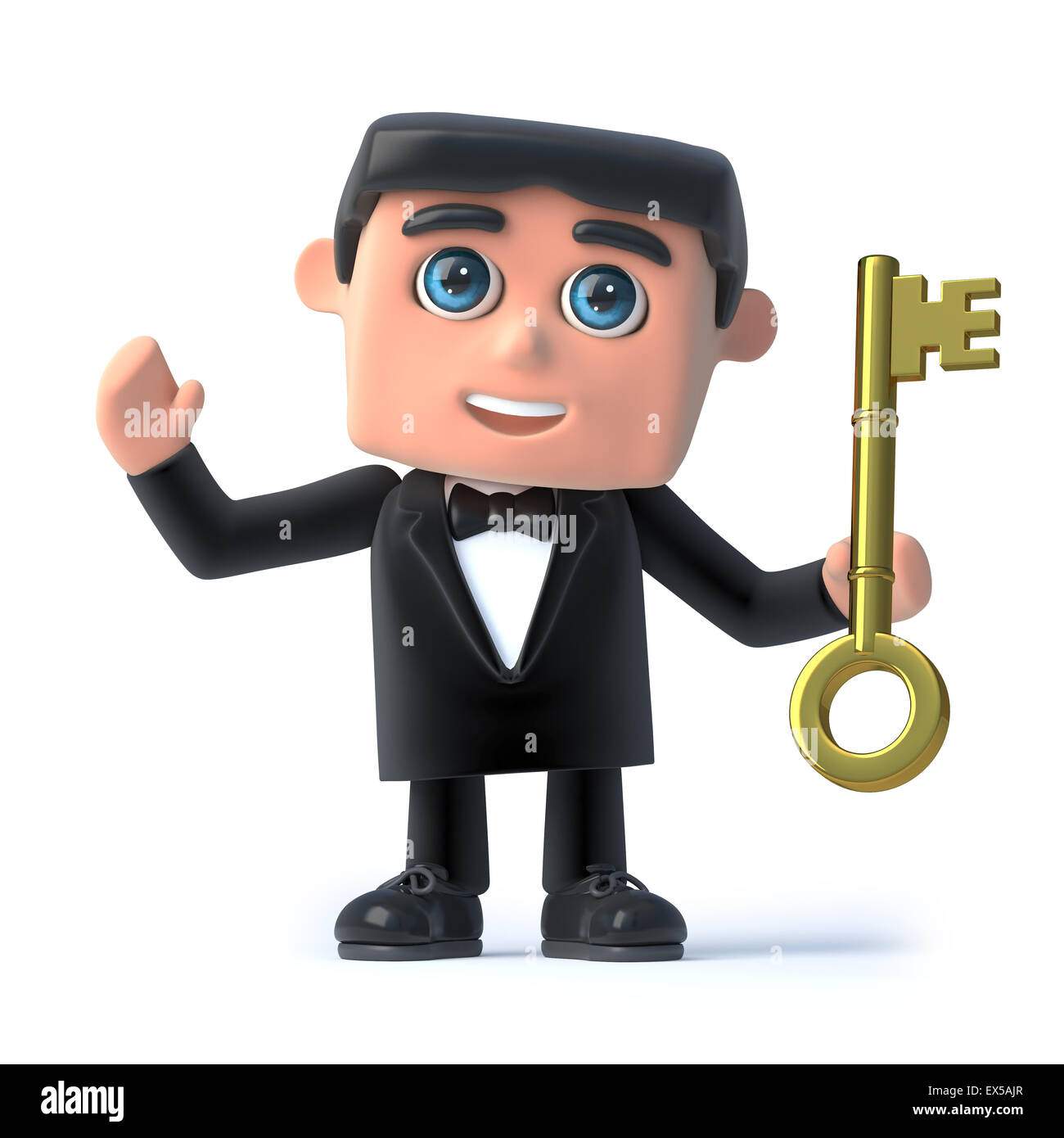 Man in gold suit Cut Out Stock Images & Pictures - Alamy