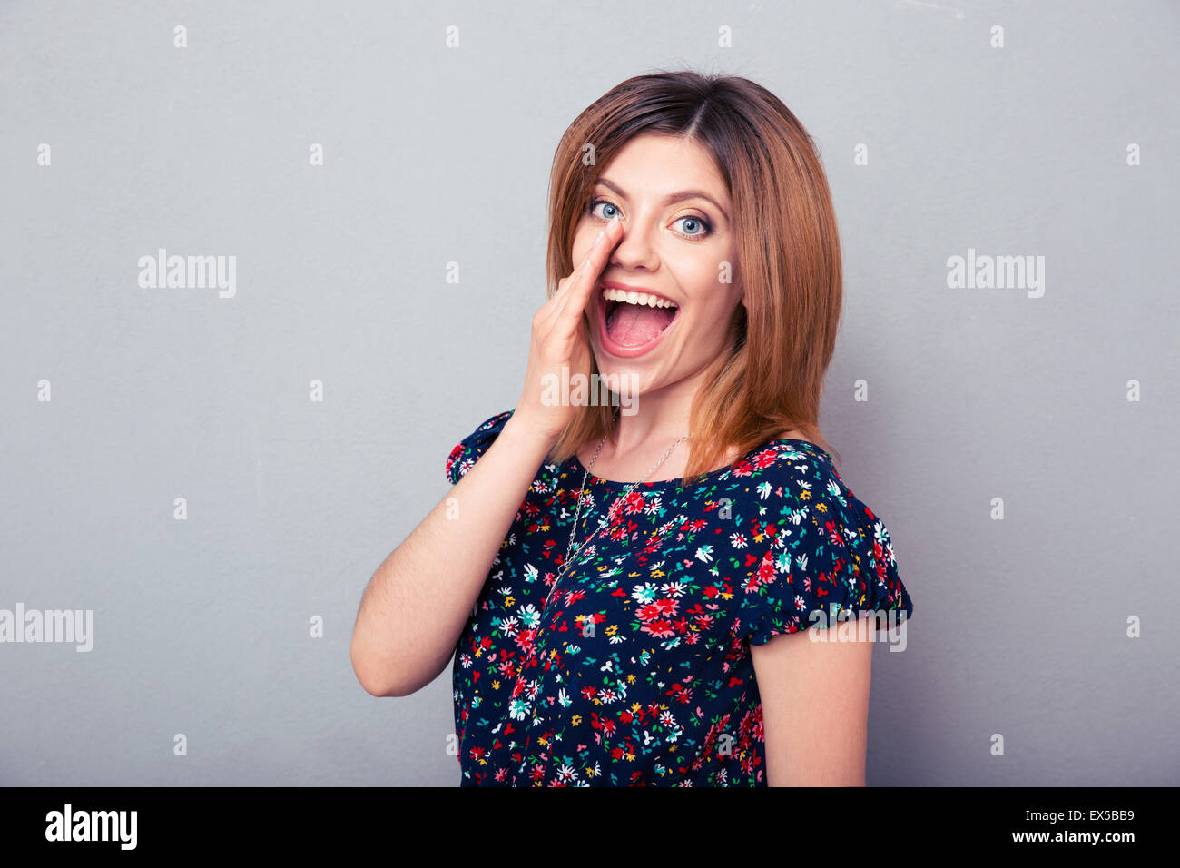 Happy yelling hi-res stock photography and images - Alamy