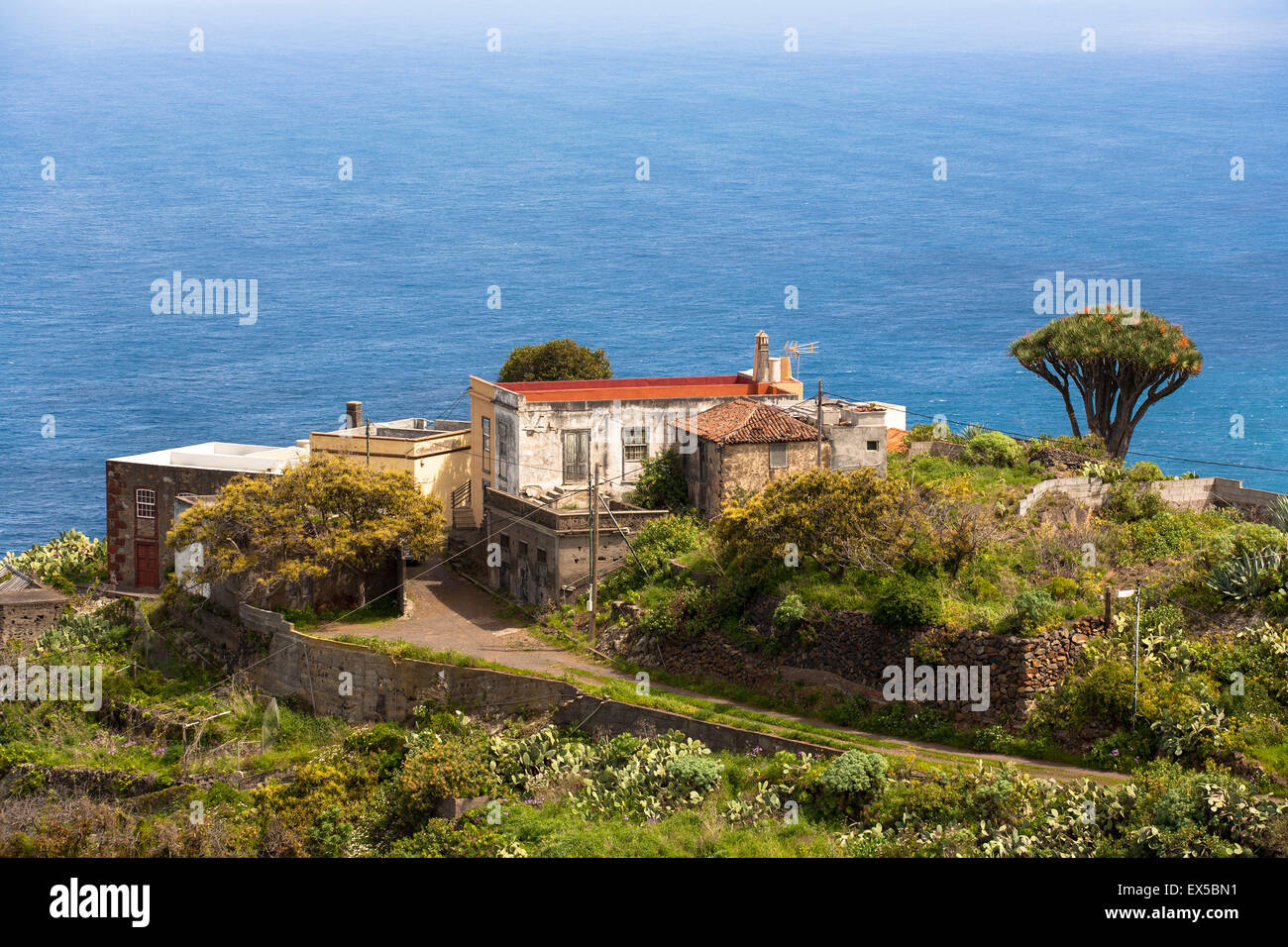 ESP, Spain, the Canary Islands, island of La Palma, the village El ...
