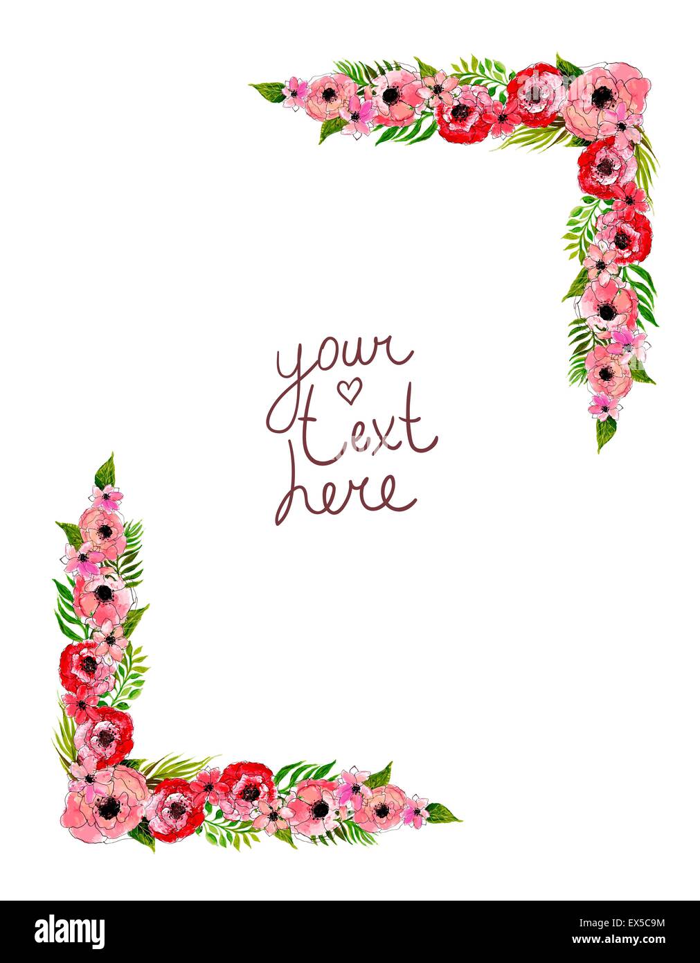 Red flowers car Cut Out Stock Images & Pictures - Alamy