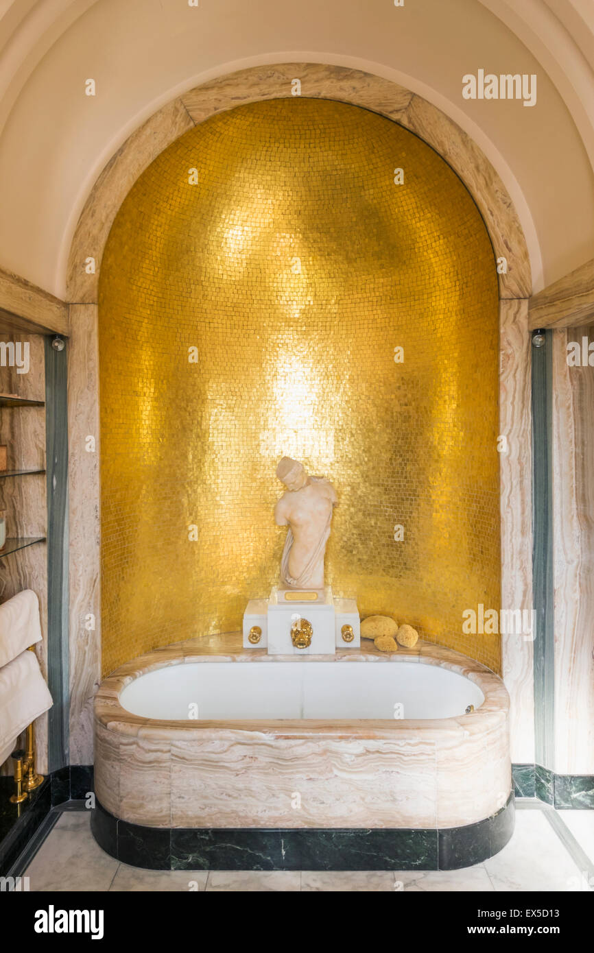 England, London, Greenwich, Eltham Palace, Virginia Courtauld's ...