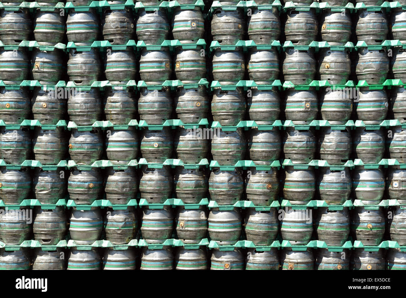 Aluminium beer barrel hi-res stock photography and images - Alamy