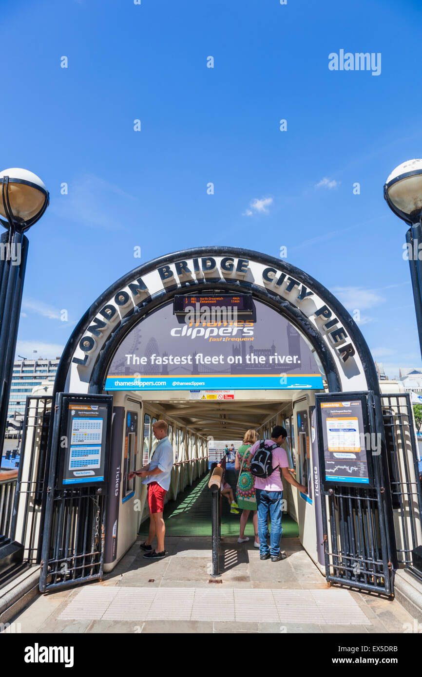 London bridge pier hi-res stock photography and images - Alamy