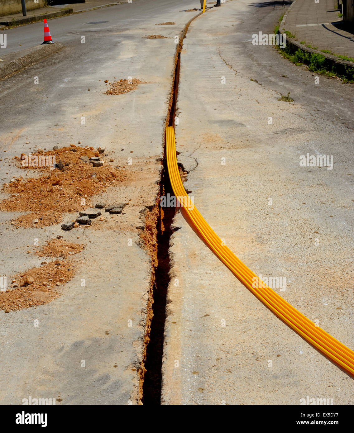 Cable Trench High Resolution Stock Photography and Images - Alamy