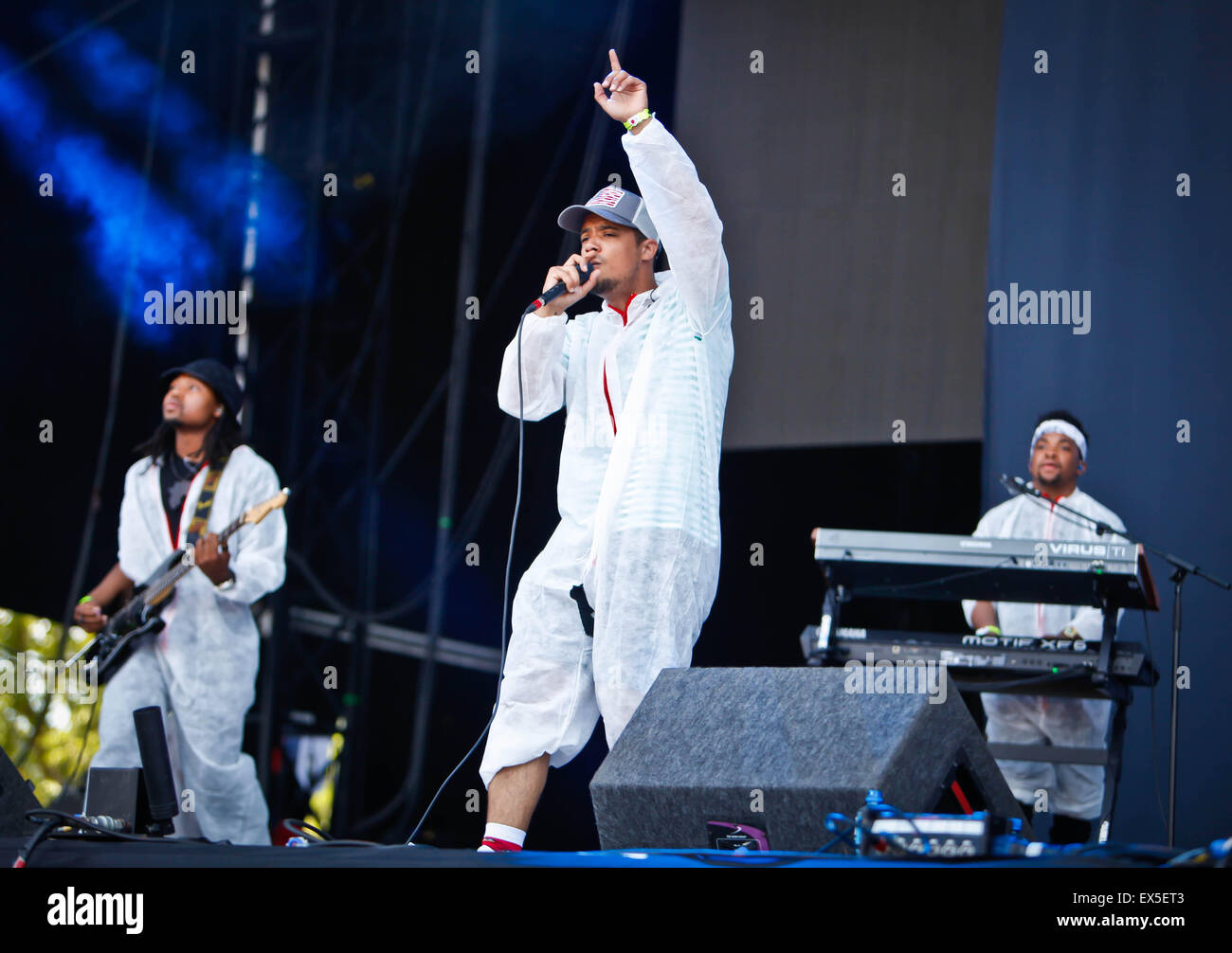 London, UK. Raleigh Ritchie ( Jacob Anderson ) performing live at the ...