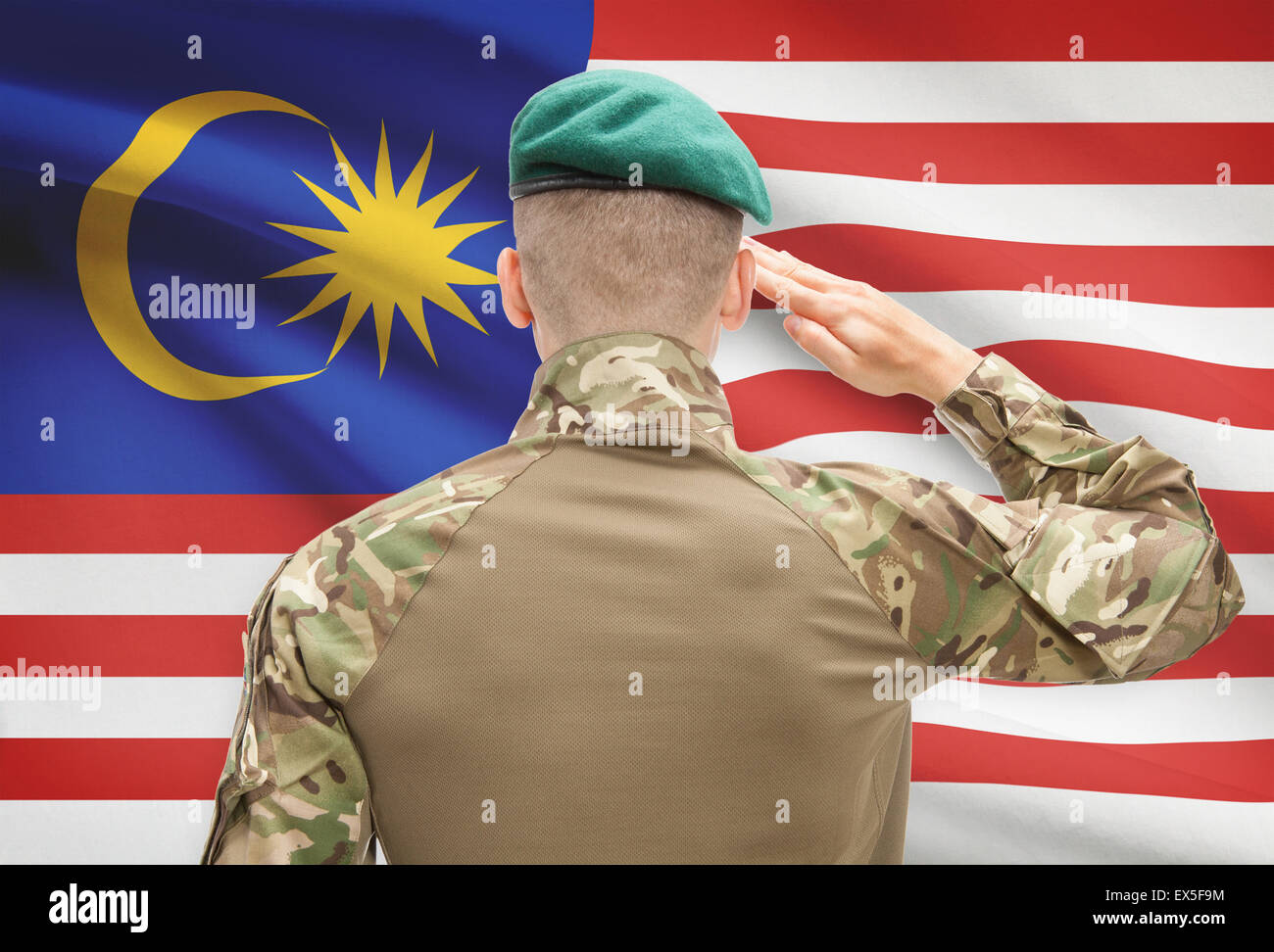 Malaysia army commando hi-res stock photography and images - Alamy