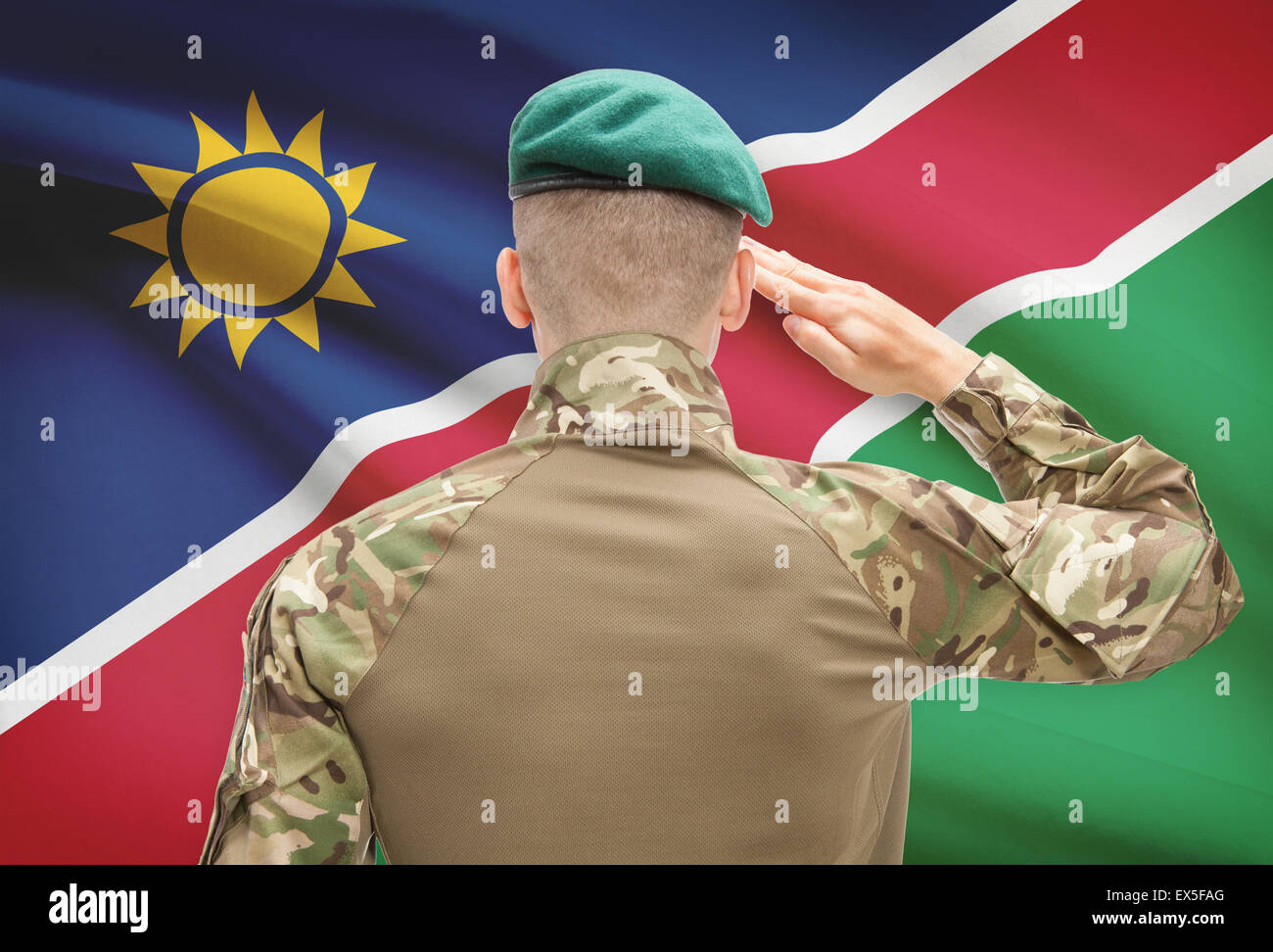 Namibian soldier hi-res stock photography and images - Alamy