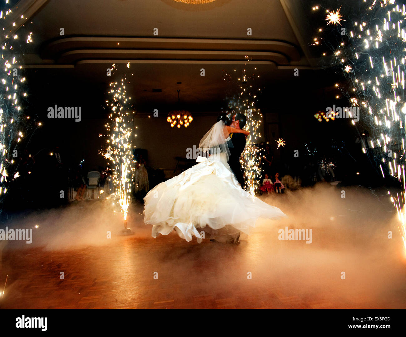 Happily ever after fireworks hi-res stock photography and images - Alamy