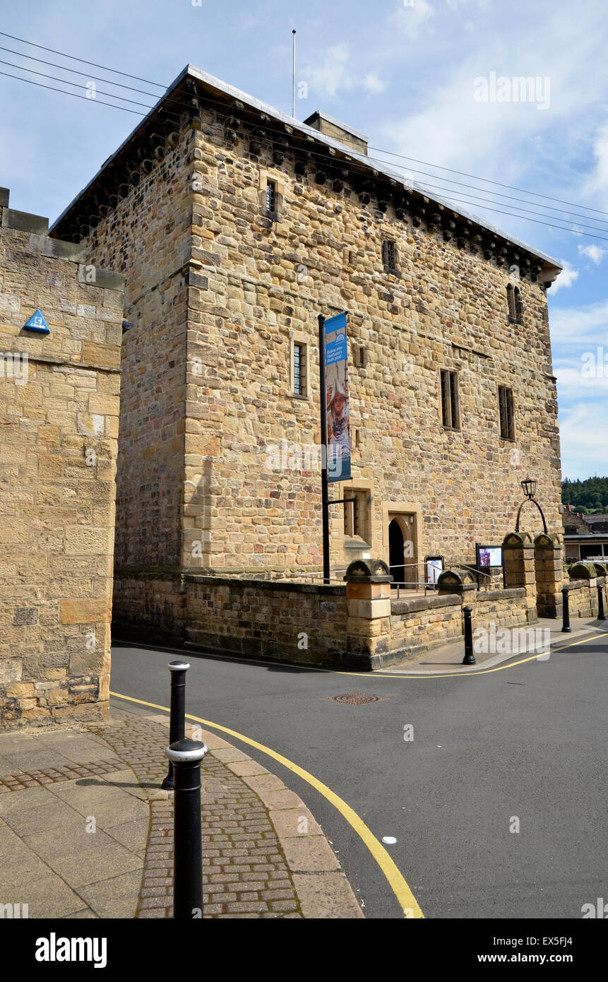 The Old Gaol museum in Hexham. Northumberland Stock Photo - Alamy