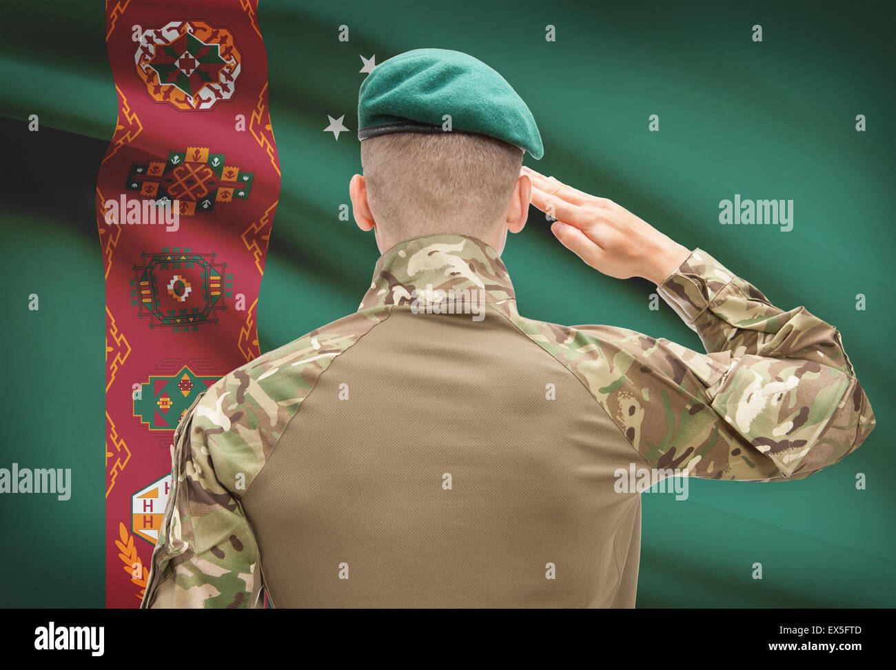 Turkmenistan army uniform hi-res stock photography and images - Alamy