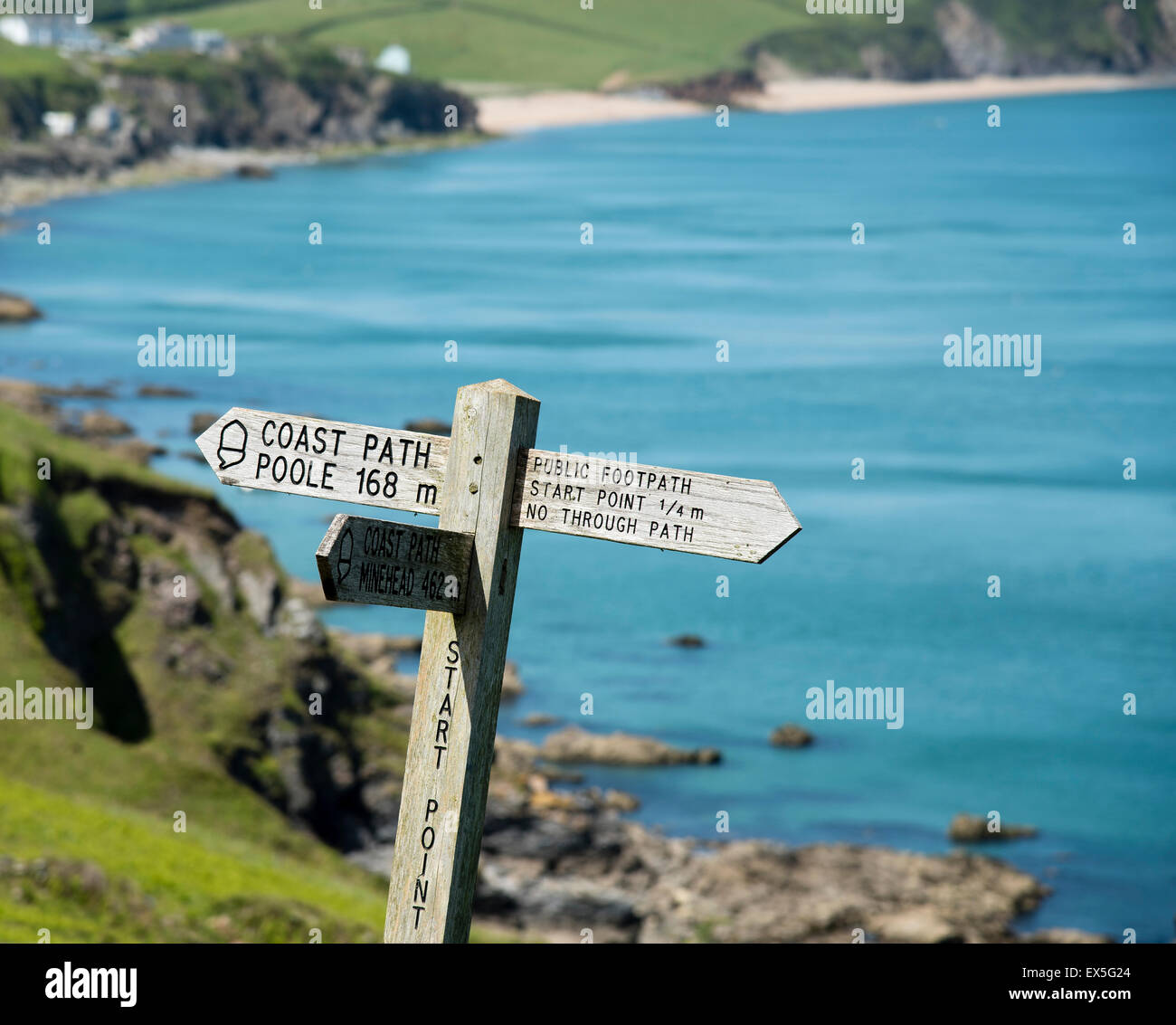 Start point devon hi-res stock photography and images - Alamy