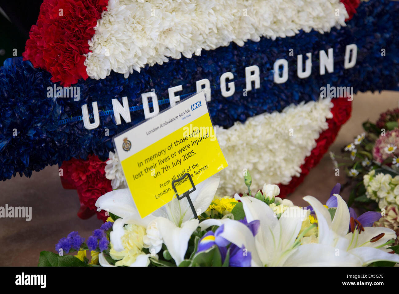 Bombing london underground 2005 hi-res stock photography and images - Alamy