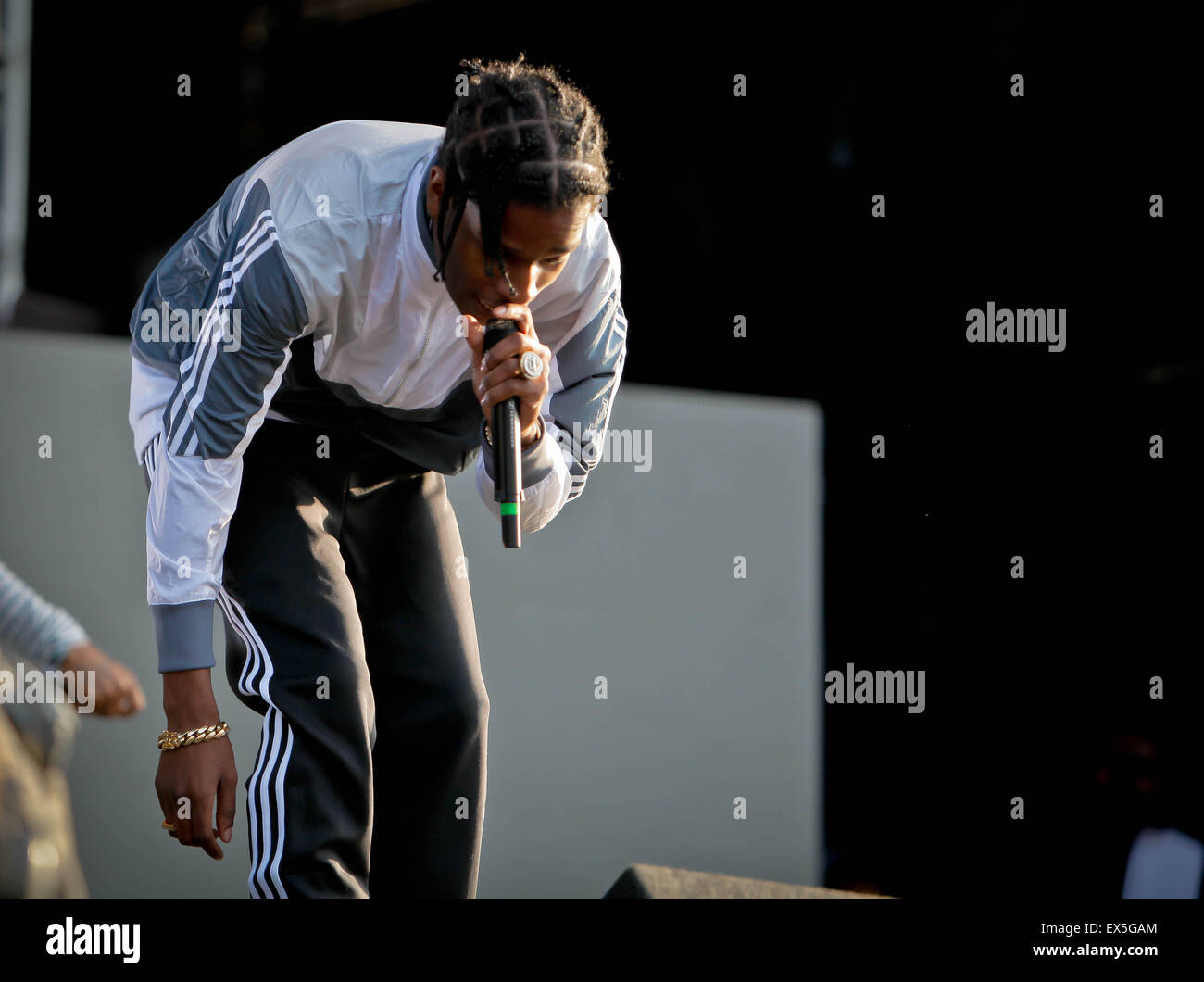 London, UK. ASAP Rocky performing live at the New Look Wireless ...