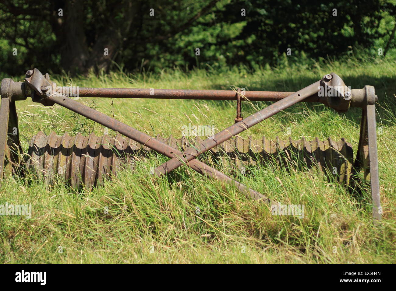 rusty farm equipment Stock Photo - Alamy