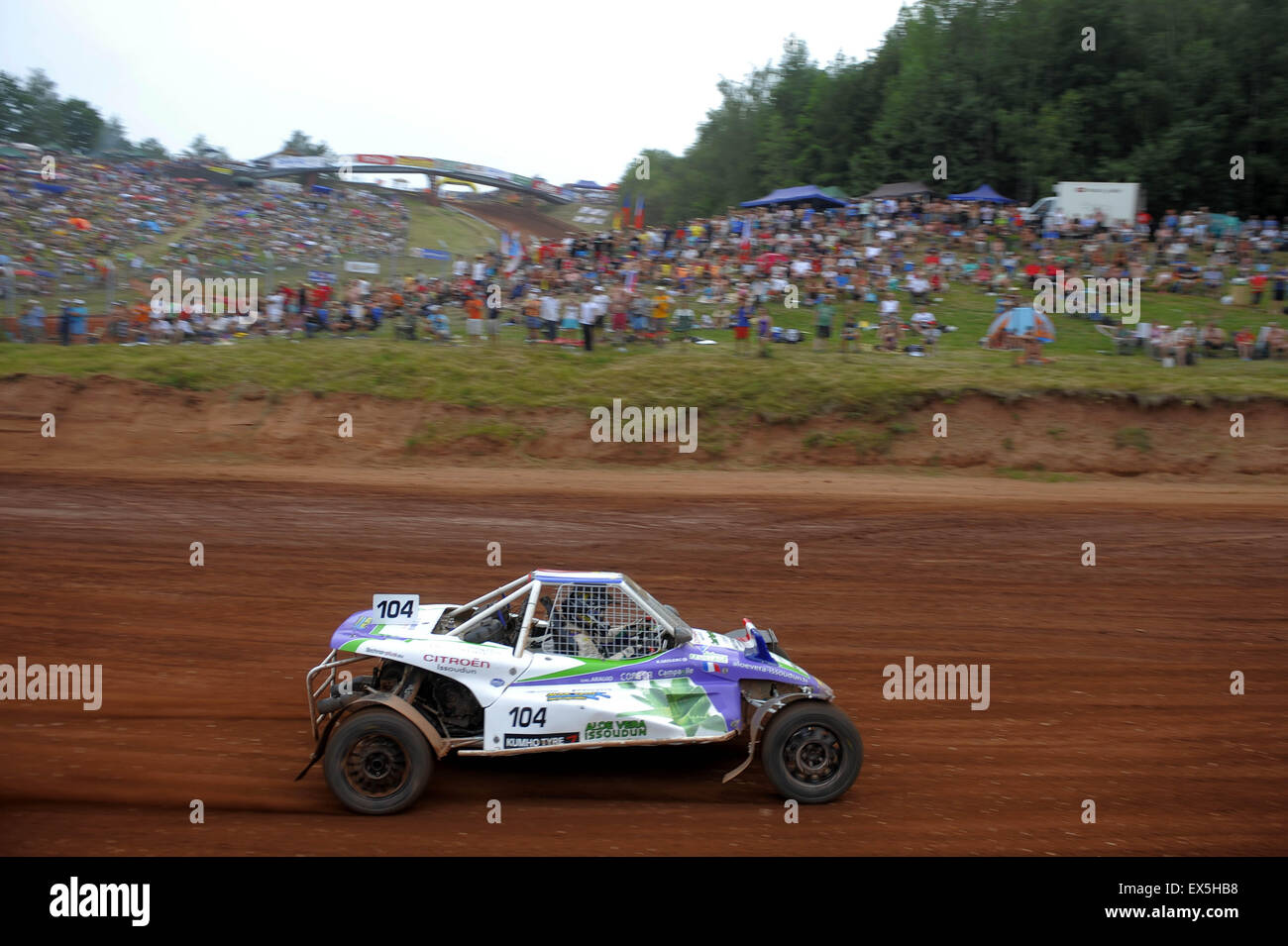 French Johny Feuillade competes in Buggy 1600 final race during the 3rd ...