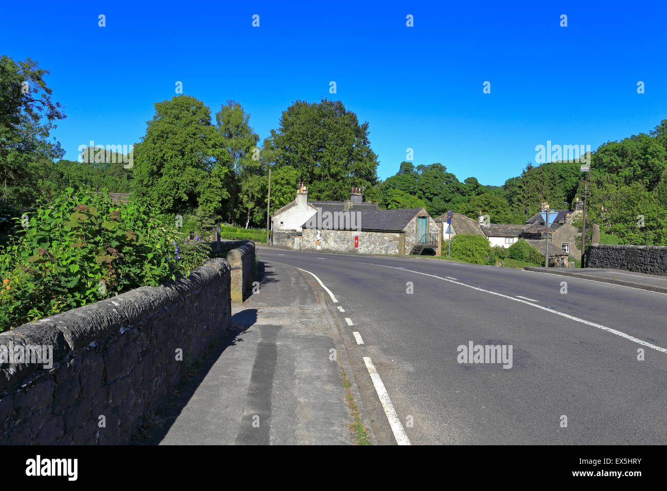 Alport village, Peak District National Park, Derbyshire, England, UK ...
