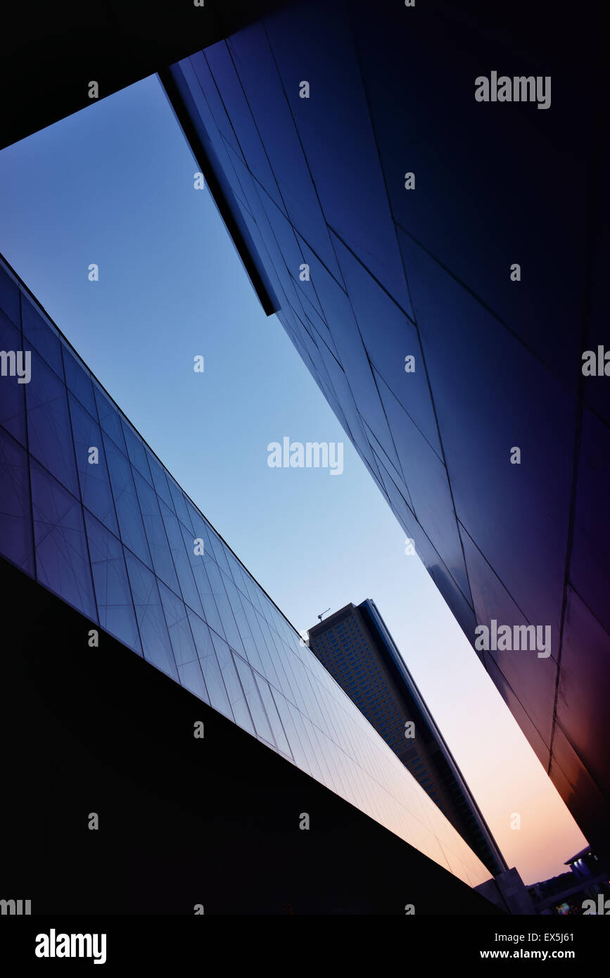 beautiful geometry of modern buildings Stock Photo - Alamy