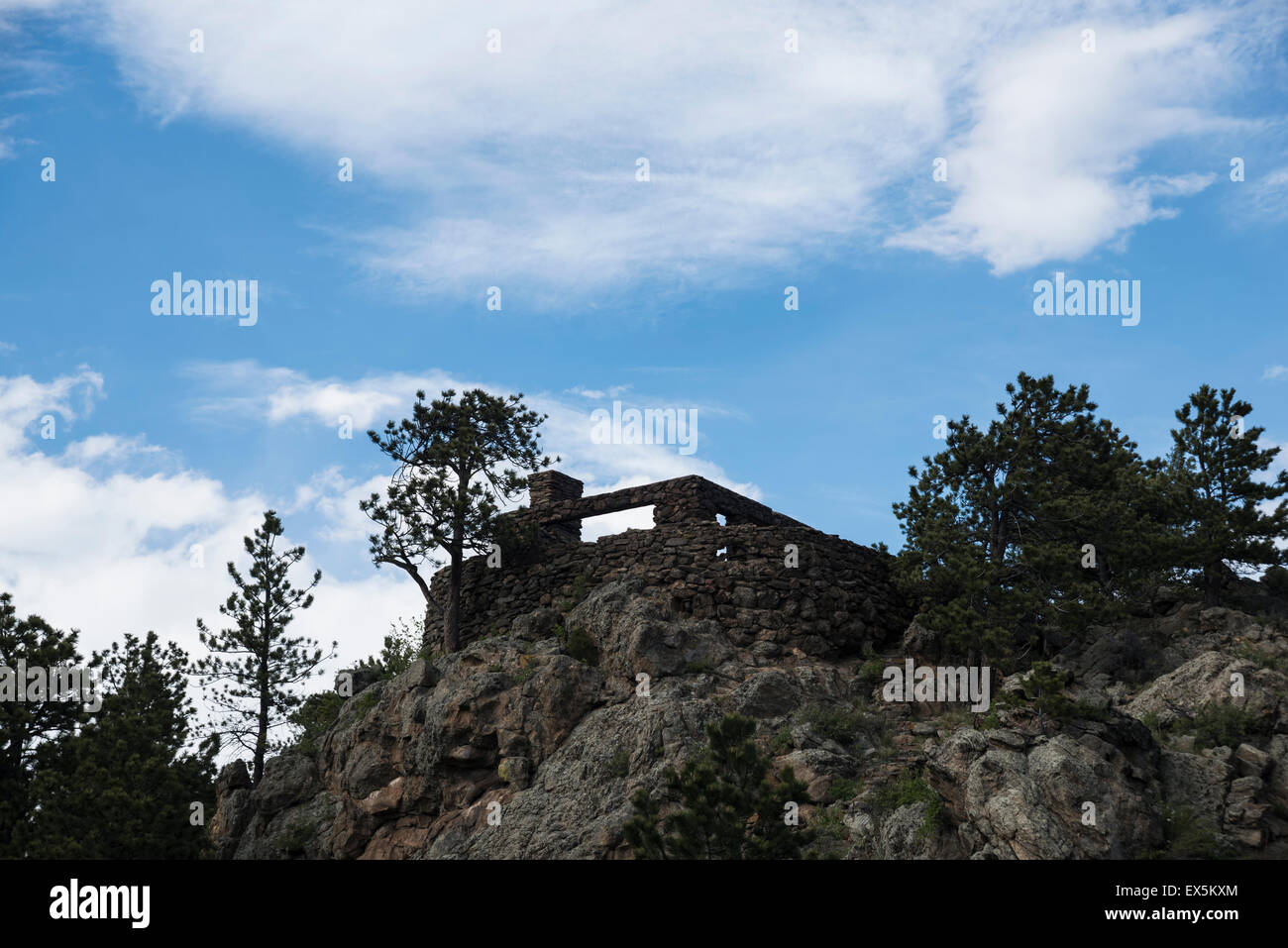 Viewpoint of The Town of Estes Park, Colorado, USA, North America ...