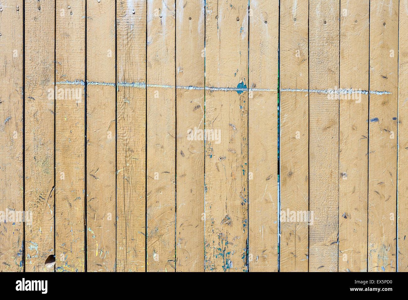 Yellow Wooden Plank Stock Photo - Alamy