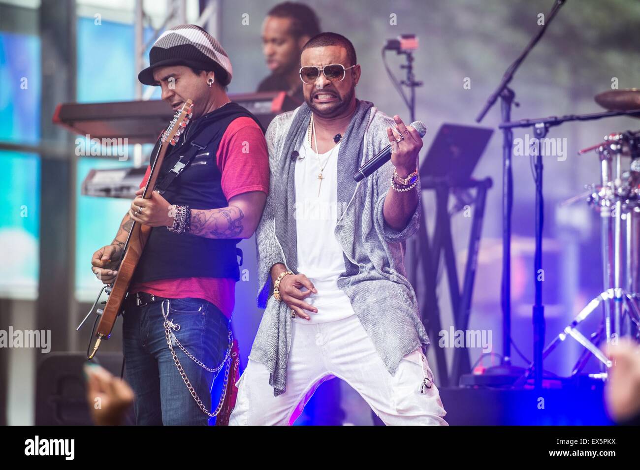 New York, NY, USA. 7th July, 2015. Shaggy on stage for NBC Today Show ...