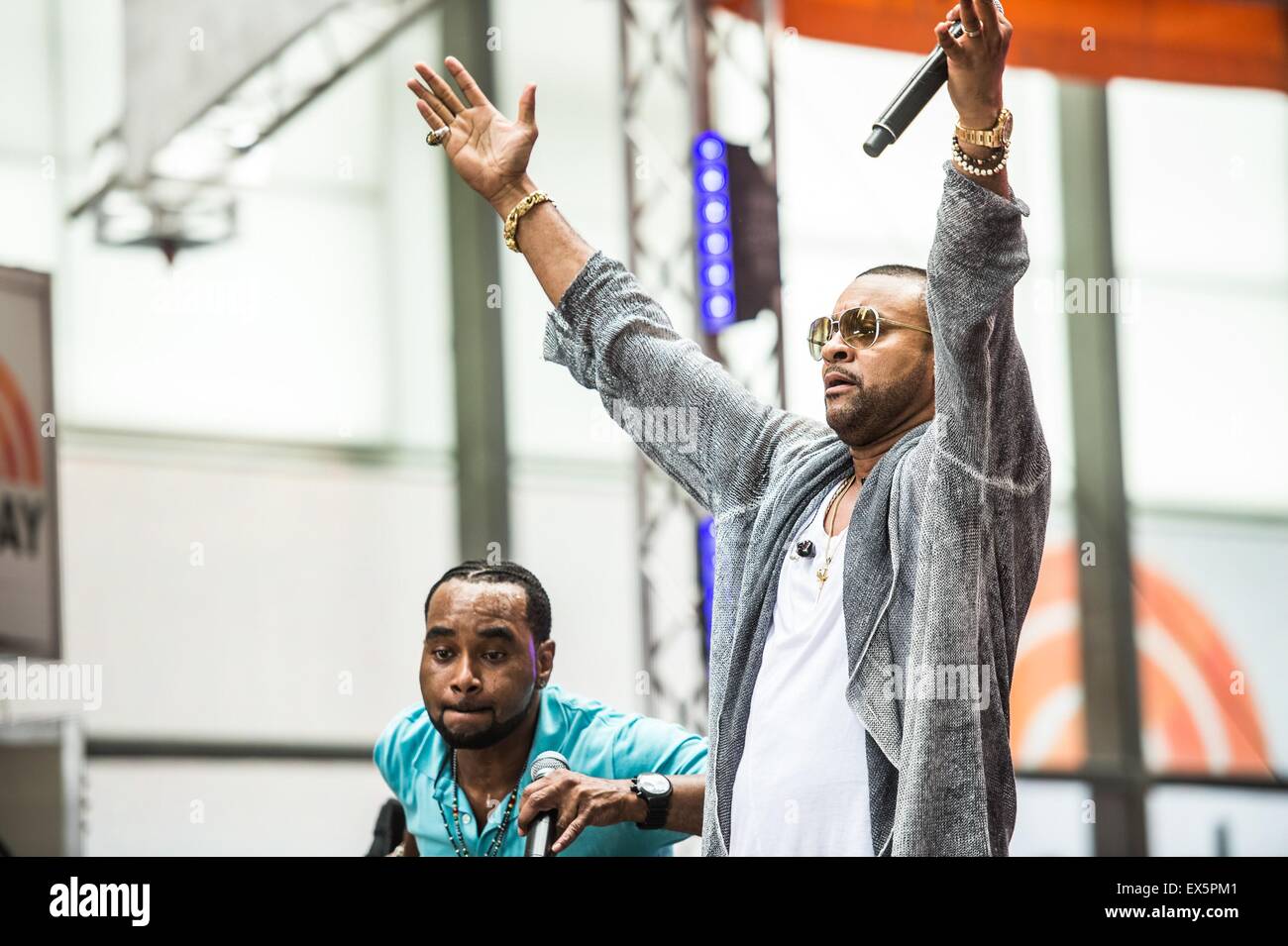 New York, NY, USA. 7th July, 2015. Shaggy on stage for NBC Today Show ...