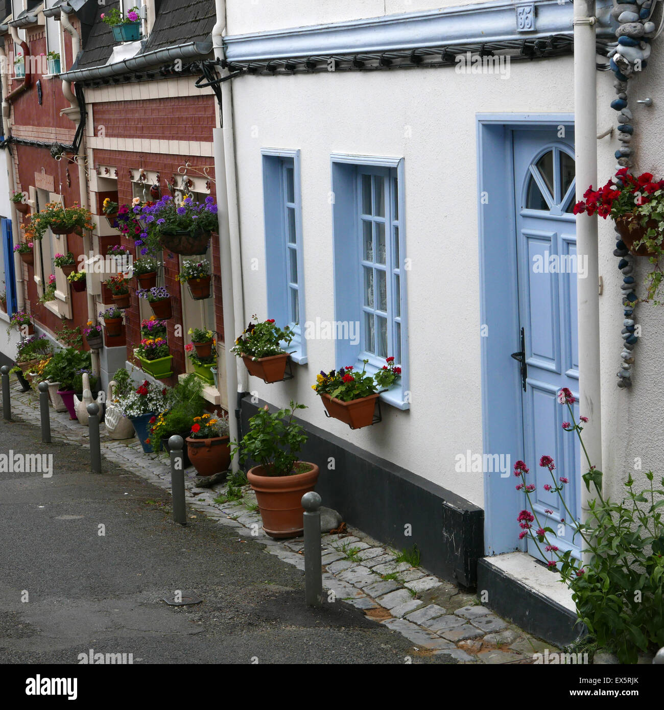 St.Valery sur Somme, France, village Stock Photo - Alamy