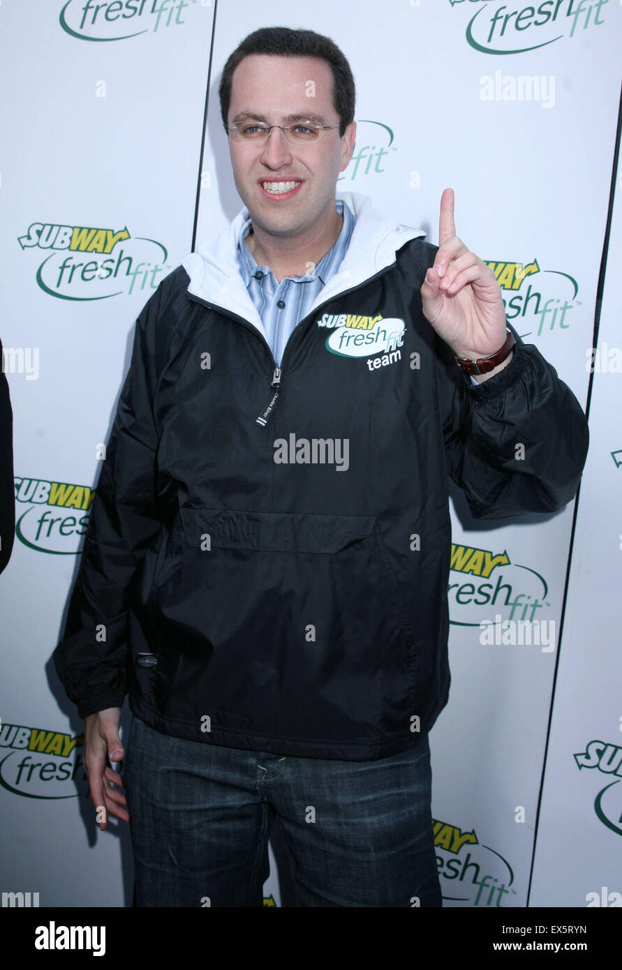 Federal authorities raided the home of Subway spokesman Jared Fogle ...