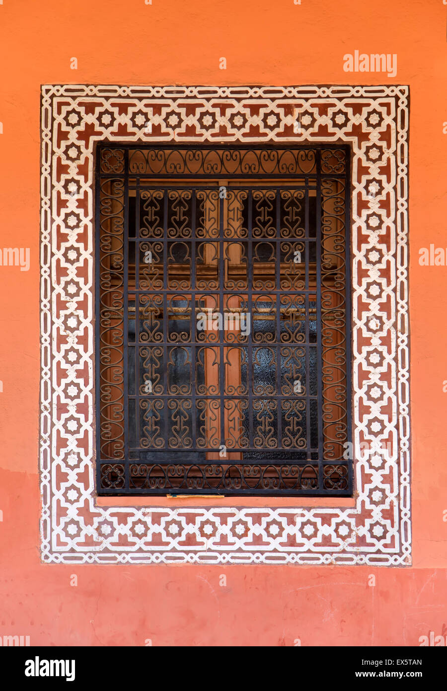 Traditional window from Marrakesh, Morocco Stock Photo - Alamy