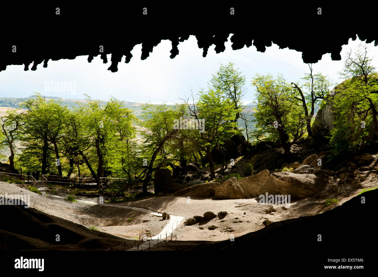 Milodon Cave - Chile Stock Photo - Alamy