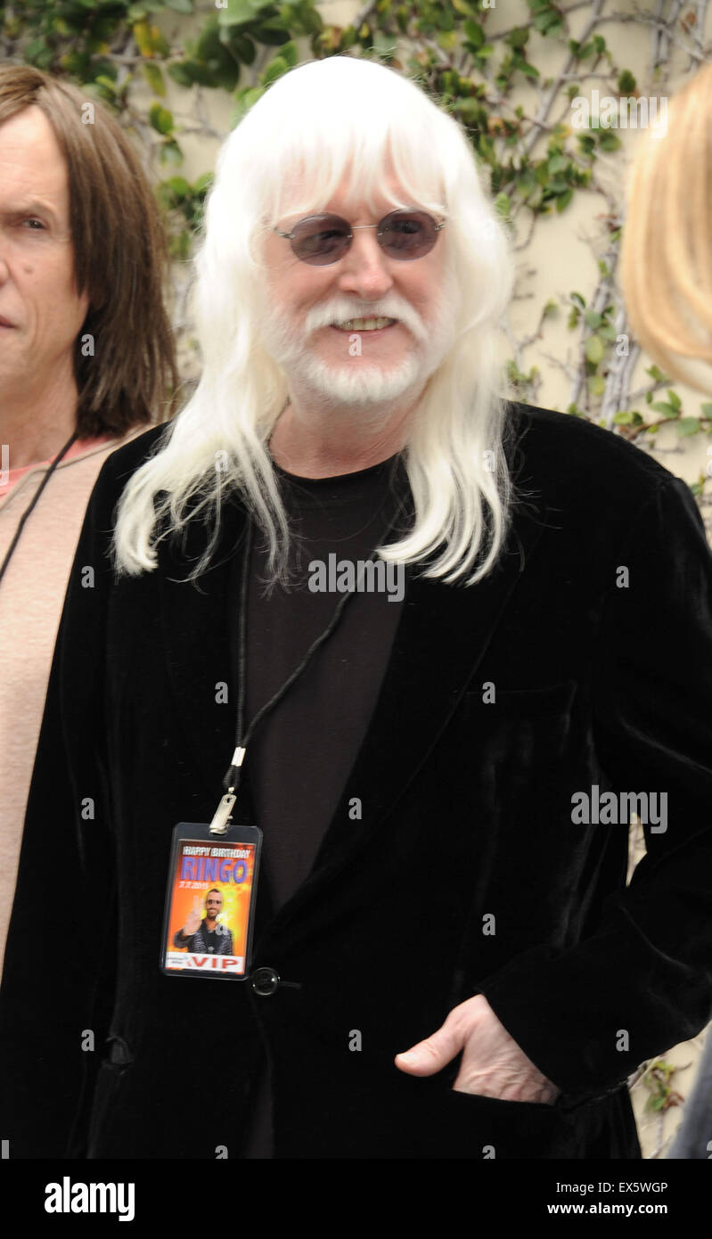 Los Angeles, California, USA. 7th July, 2015. Edgar Winter attending ...