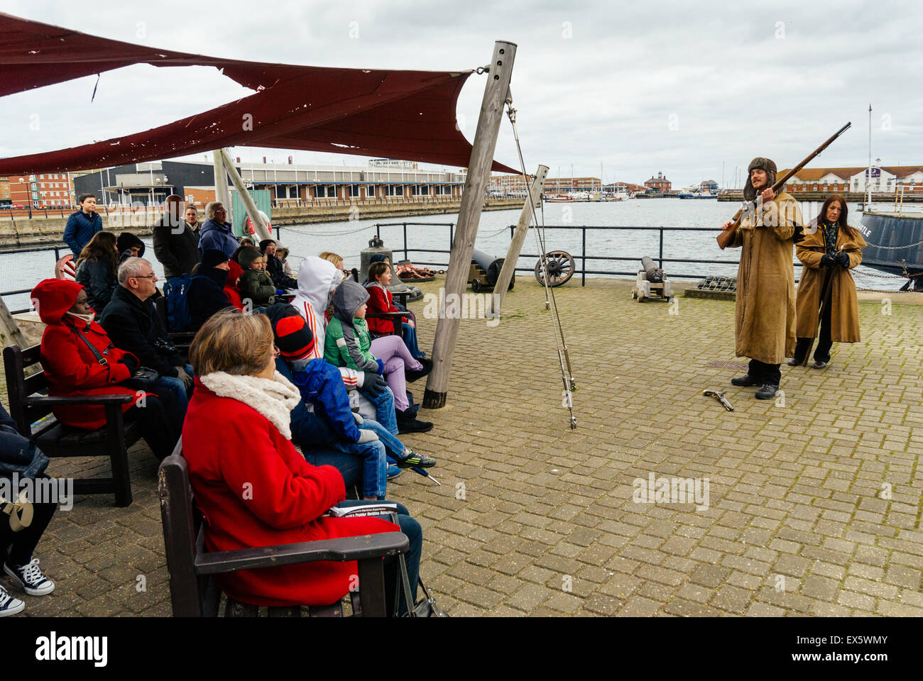Historic Quay Hartlepool, Hartlepool Europe, England. Show program ...