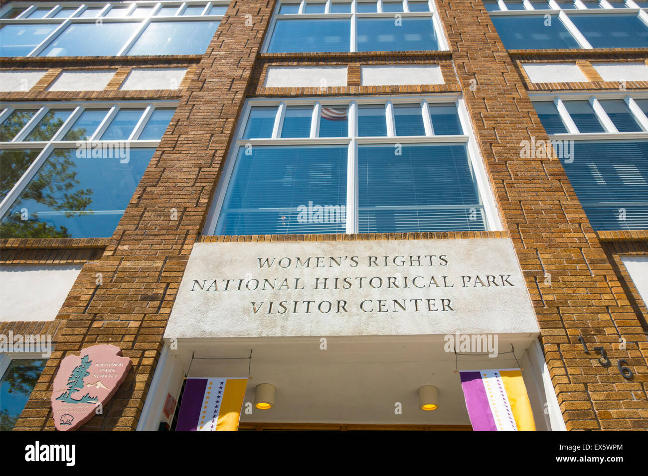 Women's rights national historical park Seneca Falls NY Stock Photo - Alamy