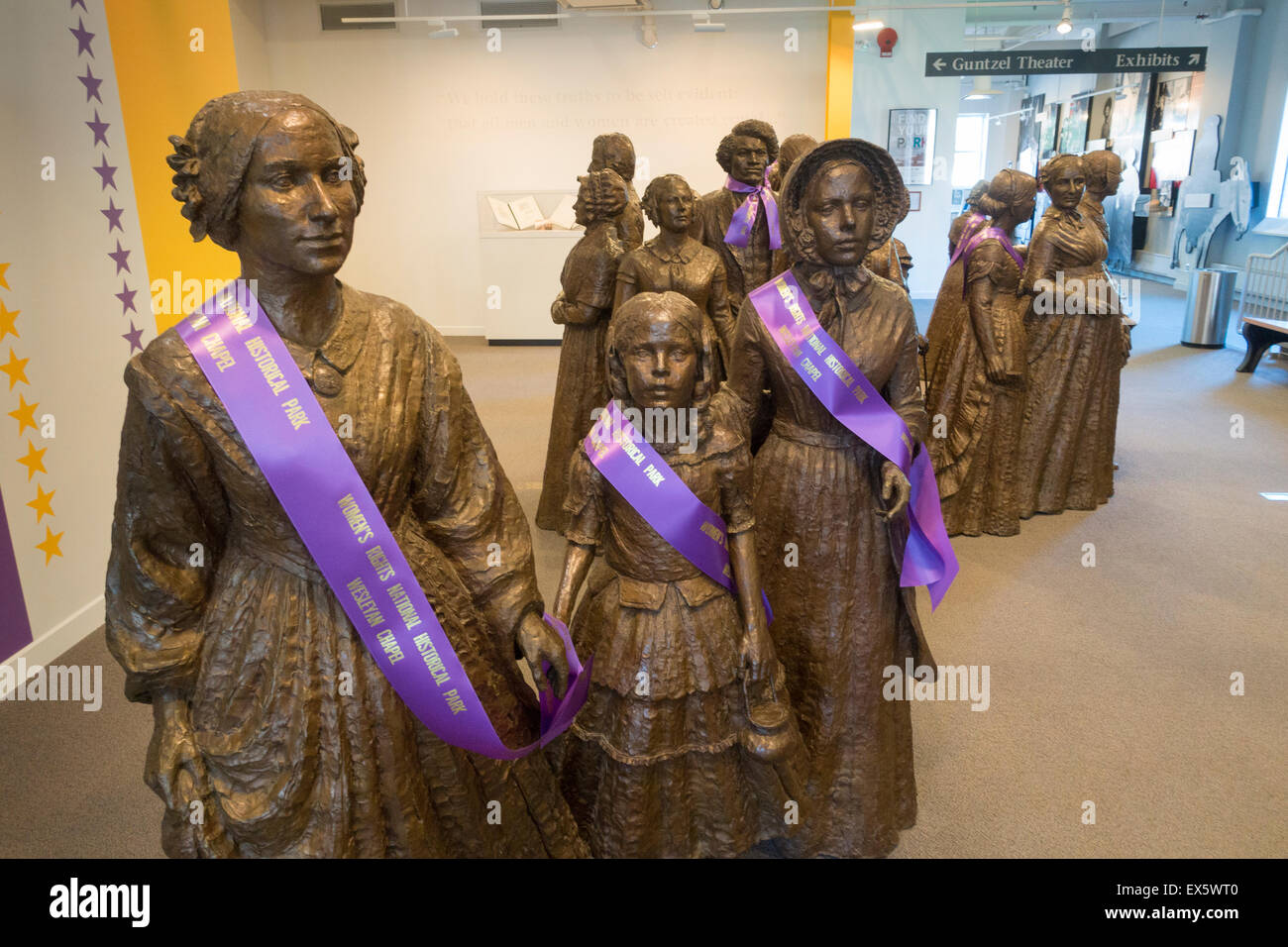 Women's rights national historical park Seneca Falls NY Stock Photo - Alamy