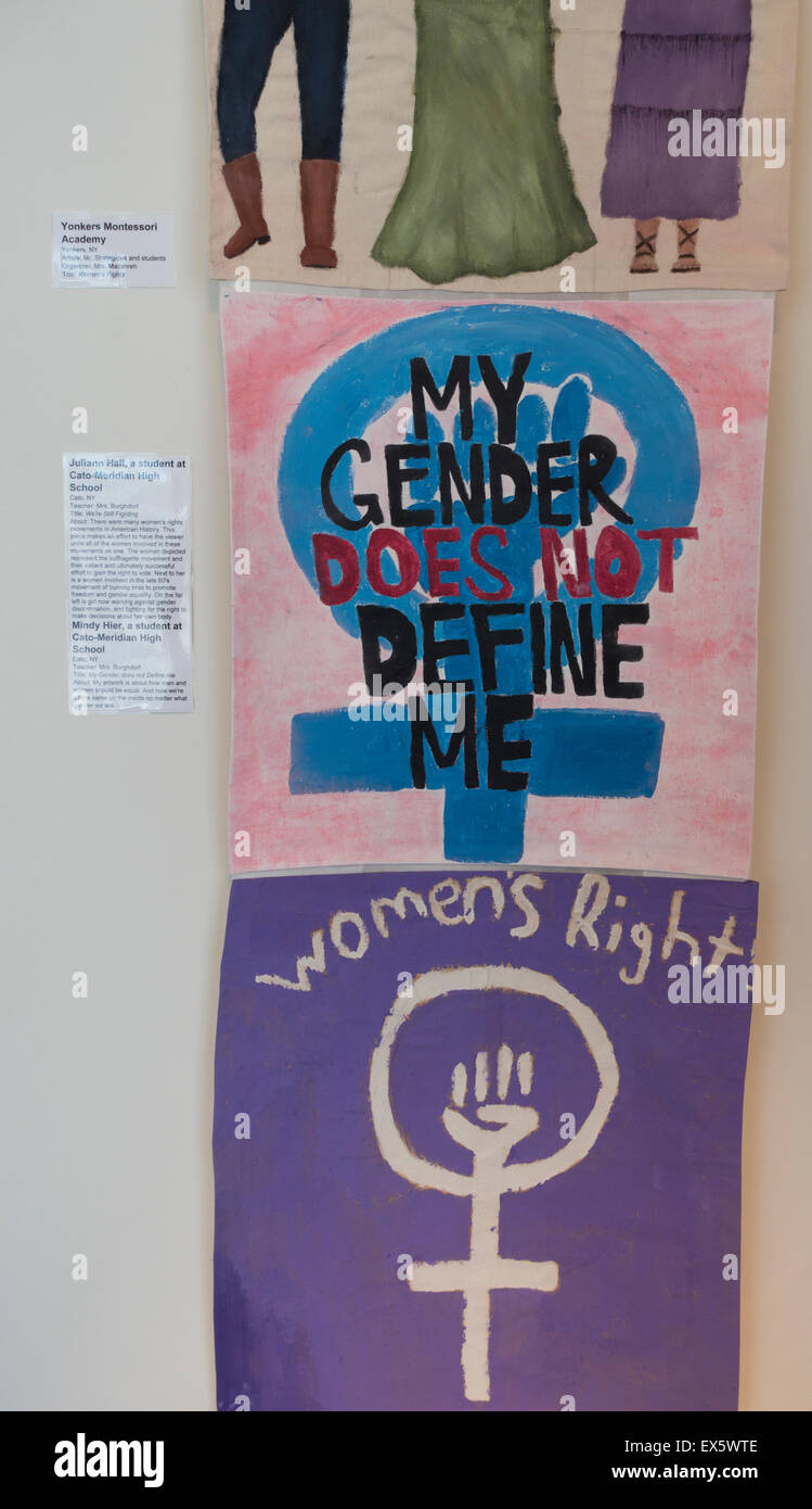 Women's rights national historical park Seneca Falls NY Stock Photo - Alamy