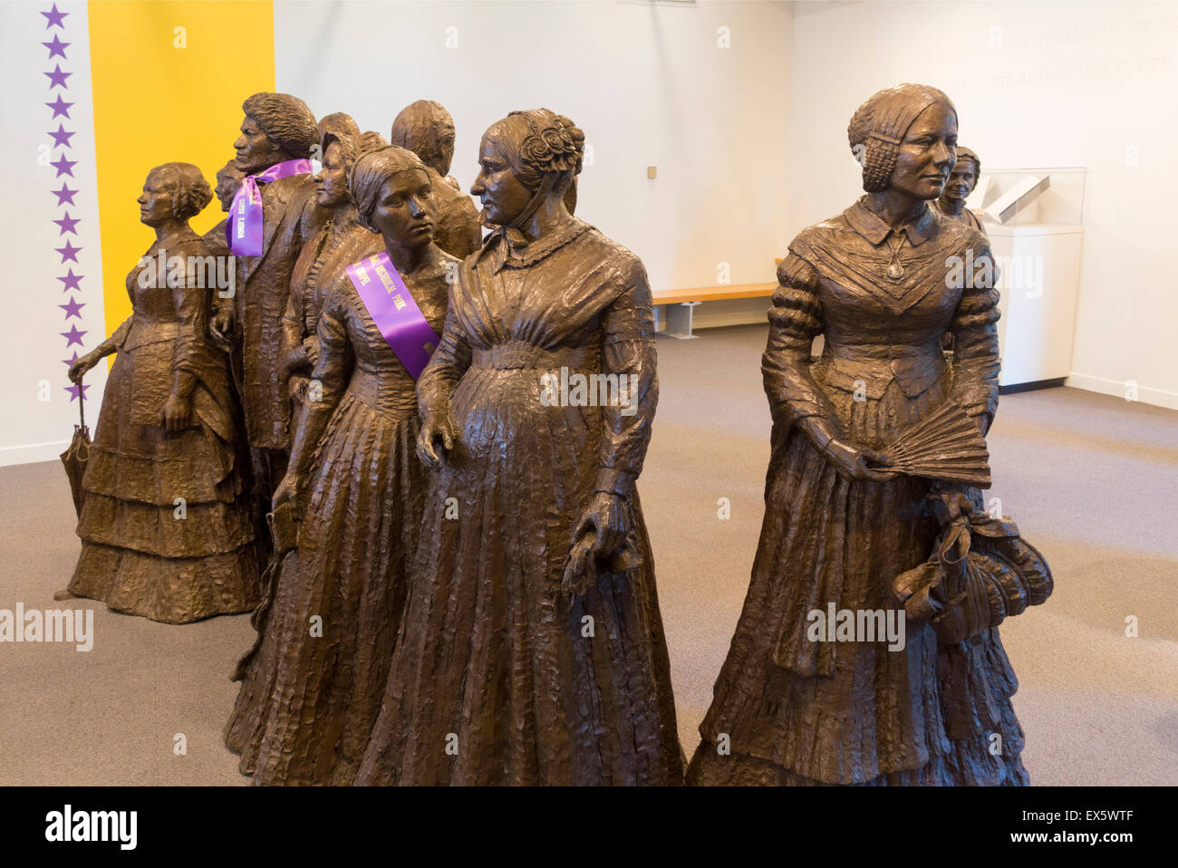 Women's rights national historical park Seneca Falls NY Stock Photo - Alamy