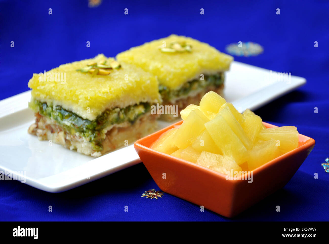Kesar halwa hi-res stock photography and images - Alamy