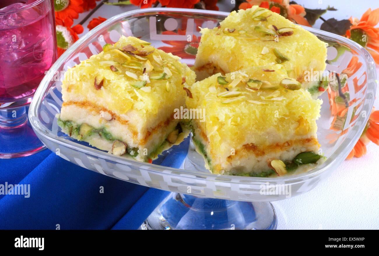 Kesar halwa hi-res stock photography and images - Alamy